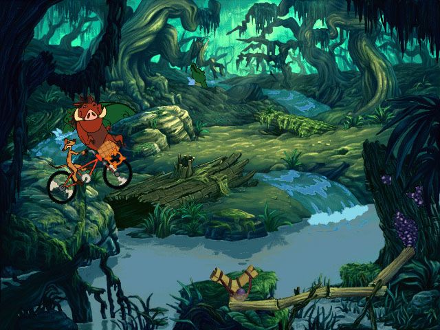 Screenshot of Disney's Hot Shots: Swampberry Sling (Windows, 1998 ...