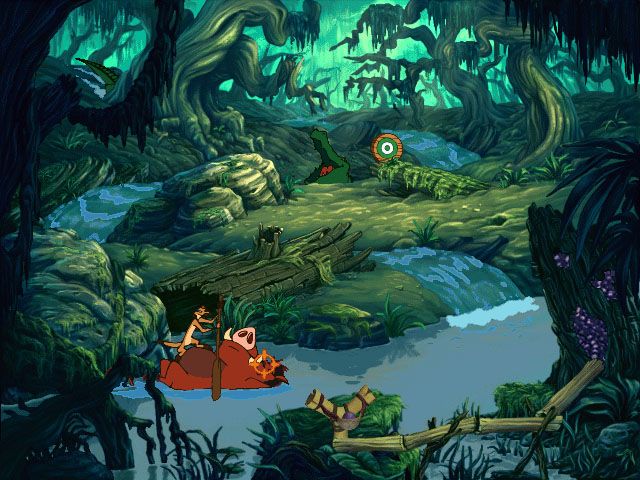 Screenshot of Disney's Hot Shots: Swampberry Sling (Windows, 1998 ...