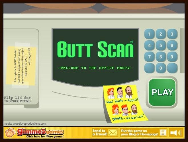 Butt Scan screenshots - MobyGames