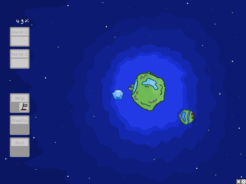 Screenshot of Floating Islands Game (Windows, 2008) - MobyGames