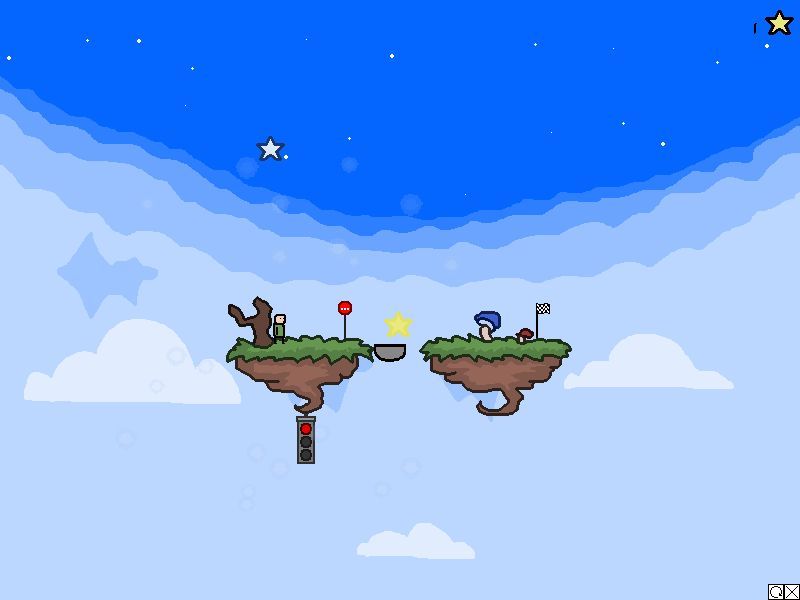 Screenshot of Floating Islands Game (Windows, 2008) - MobyGames