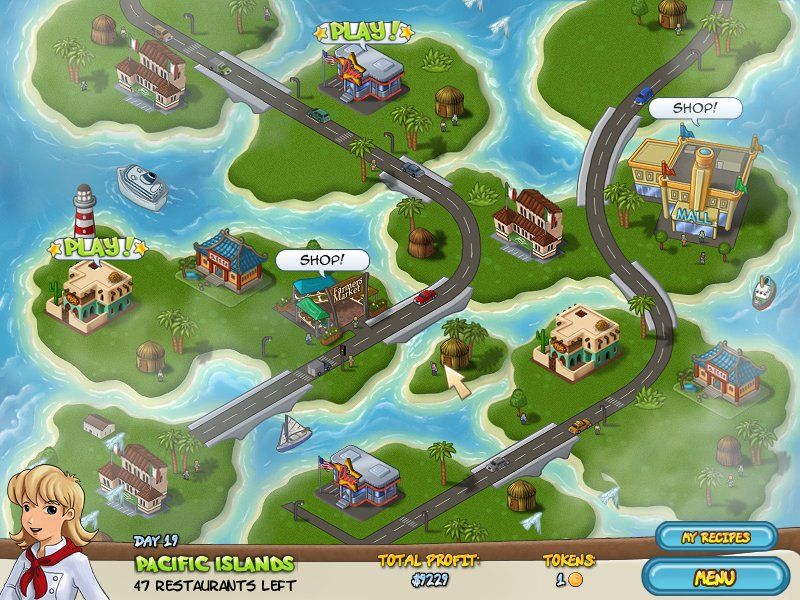 Screenshot of Restaurant Rush (Windows, 2008) - MobyGames
