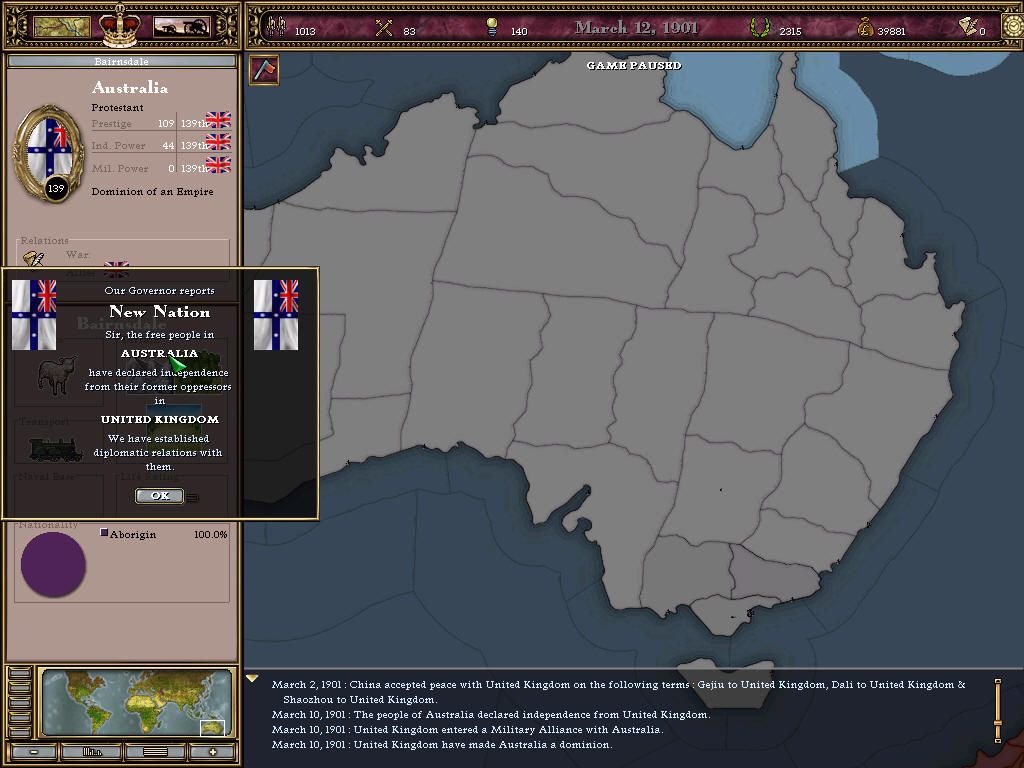 Screenshot of Victoria: Revolutions (Windows, 2006) - MobyGames