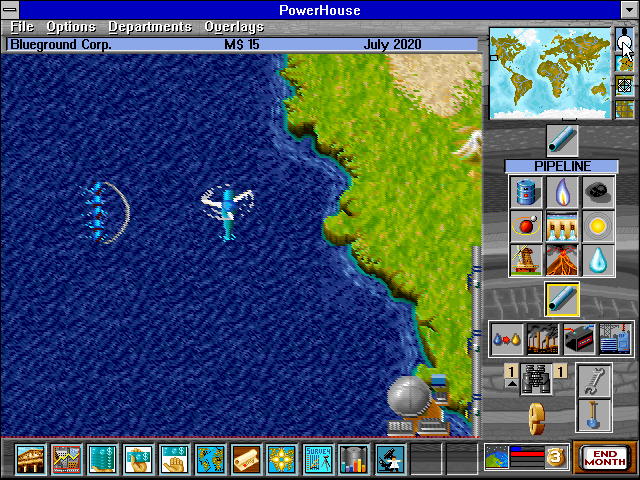 Screenshot of PowerHouse (Windows 3.x, 1995) - MobyGames