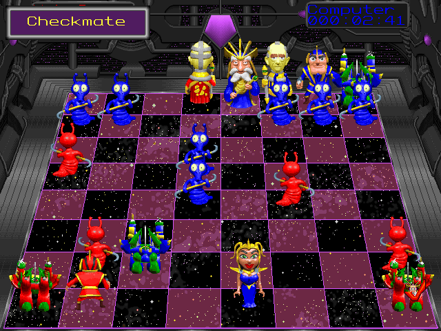 Screenshot of Battle Chess 4000 (DOS, 1992) - MobyGames