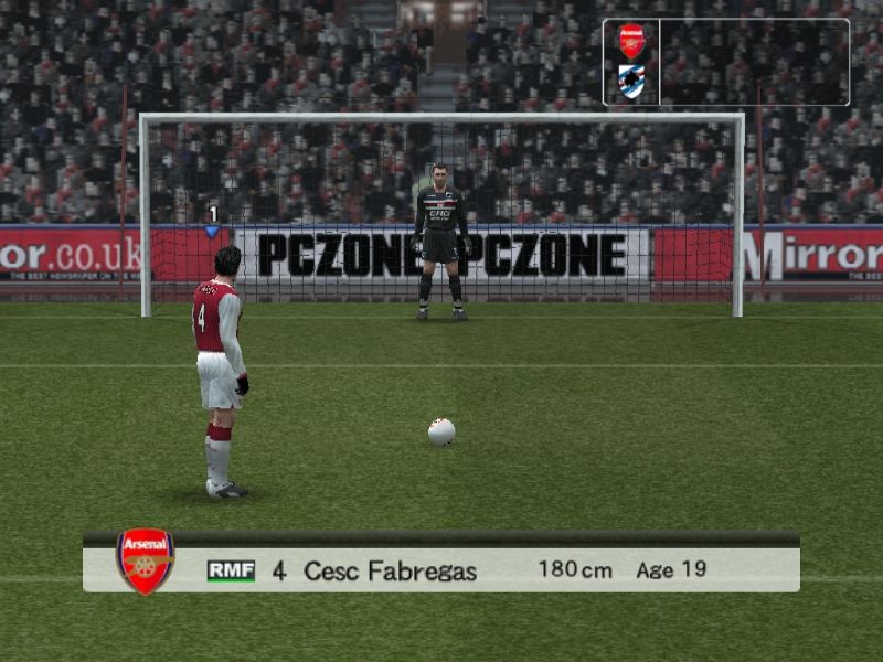 Screenshot of Winning Eleven: Pro Evolution Soccer 2007 (Windows, 2006 ...