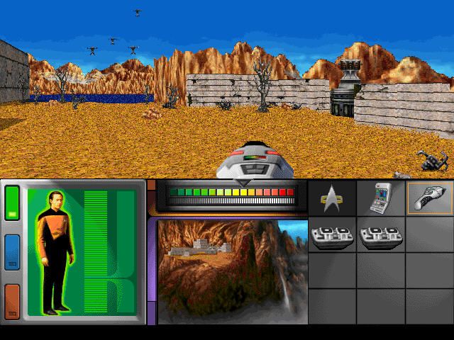 Screenshot of Star Trek: Generations (Windows, 1997) - MobyGames