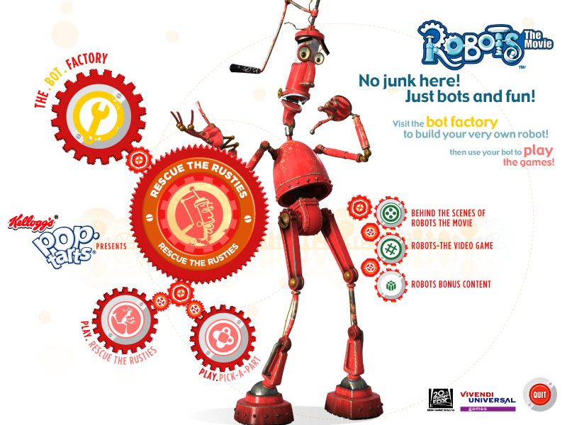 Kellogg's Pop-Tarts Presents Rescue the Rusties (2005) - MobyGames