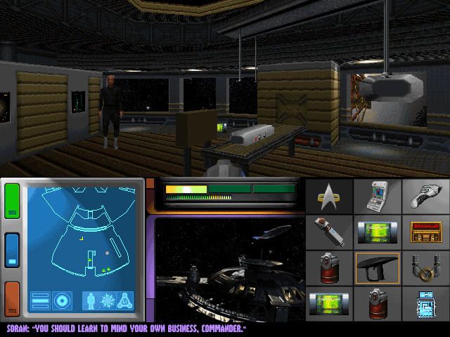 Screenshot of Star Trek: Generations (Windows, 1997) - MobyGames