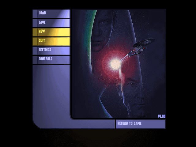 Screenshot of Star Trek: Generations (Windows, 1997) - MobyGames