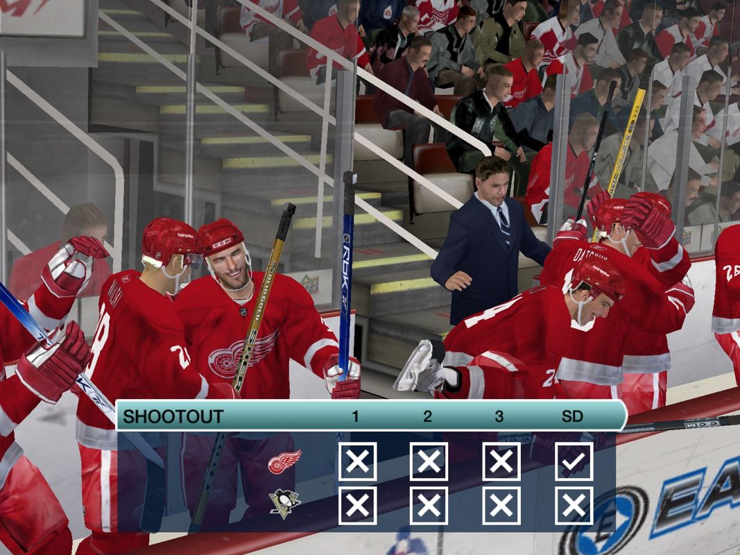 Screenshot of NHL 09 (Windows, 2008) - MobyGames