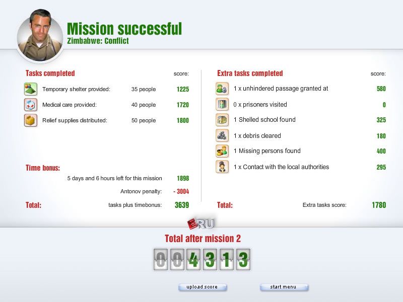 Screenshot of ERU: Emergency Response Unit (Browser, 2007) - MobyGames