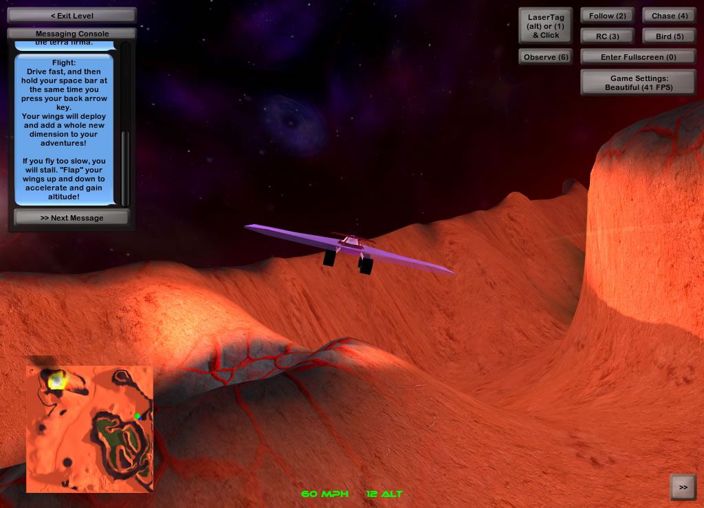 Screenshot of Mars Explorer (Browser, 2008) - MobyGames