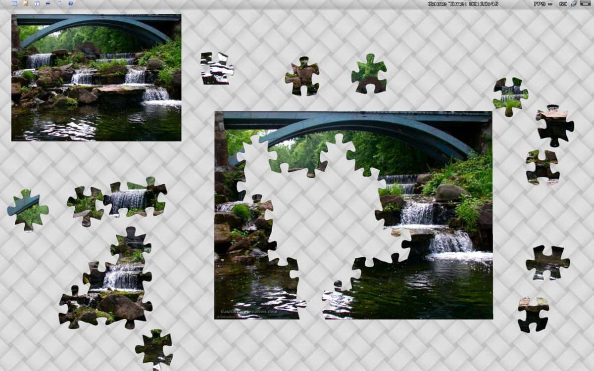 Screenshot of Gaia 3D Puzzle (Windows, 2008) - MobyGames