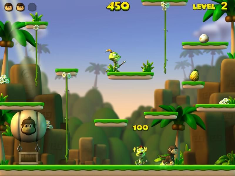 Screenshot of Darwin the Monkey (Windows, 2007) - MobyGames