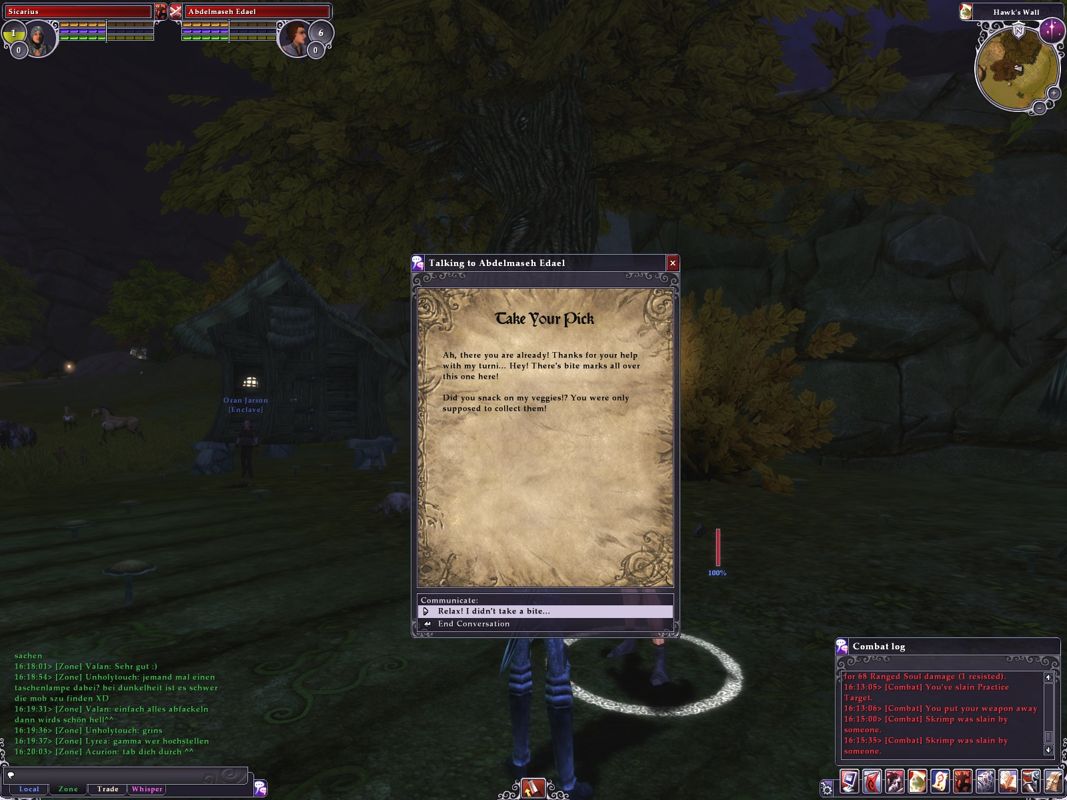 Screenshot of The Chronicles of Spellborn (Windows, 2008) - MobyGames