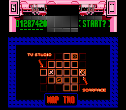 Screenshot of Smash T.V. (NES, 1990) - MobyGames
