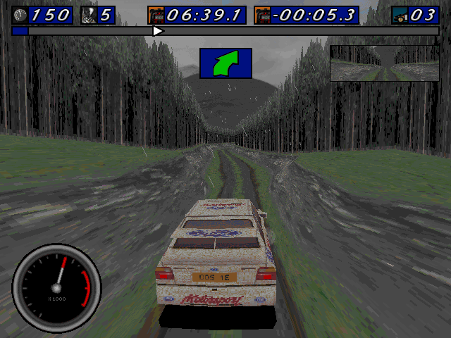 Screenshot of Rally Championship: International Off-Road Racing (DOS ...