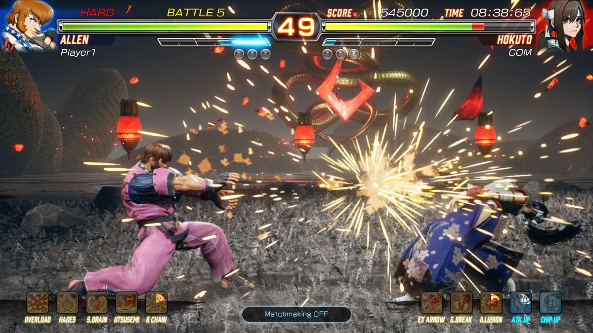 Screenshot of Fighting EX Layer (PlayStation 4, 2018) - MobyGames