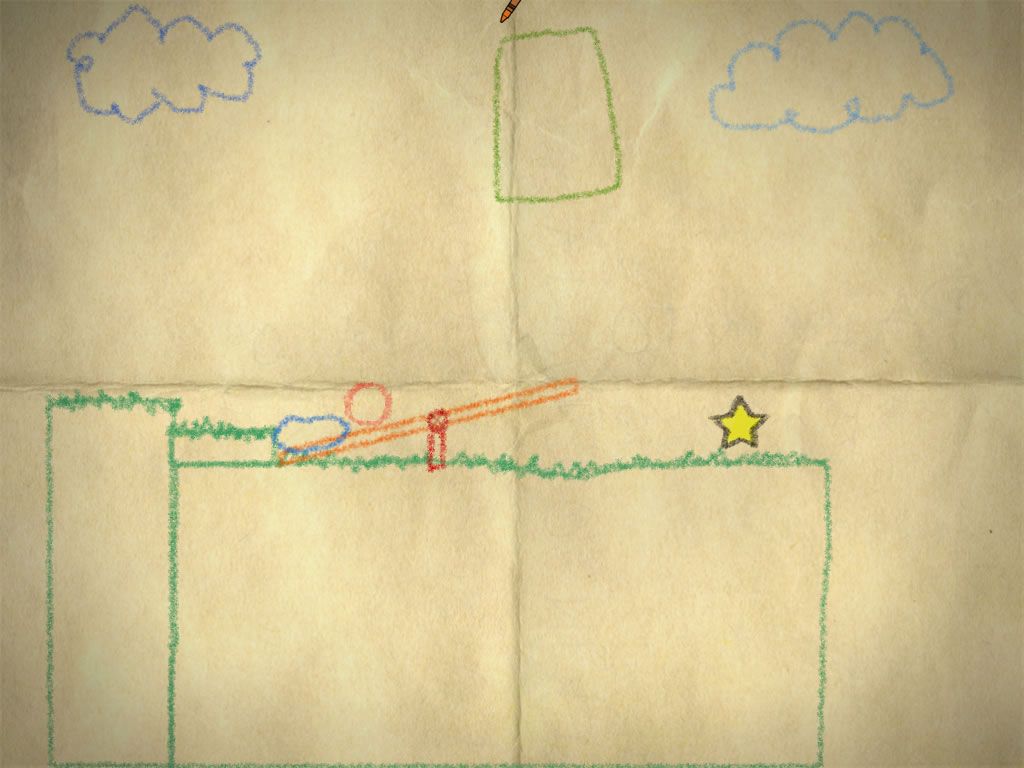 Screenshot of Crayon Physics Deluxe (Windows, 2009) - MobyGames