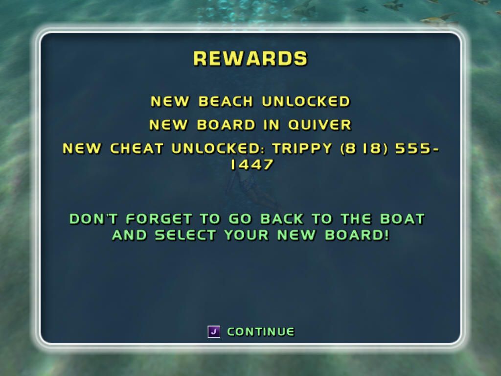 Screenshot of Kelly Slater's Pro Surfer (Windows, 2002) - MobyGames