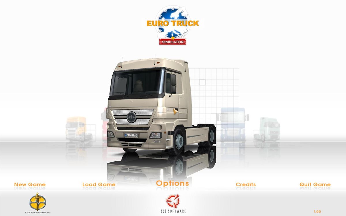 Screenshot of Big Rig Europe (Windows, 2008) - MobyGames