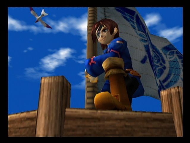 Screenshot of Skies of Arcadia: Legends (GameCube, 2003) - MobyGames