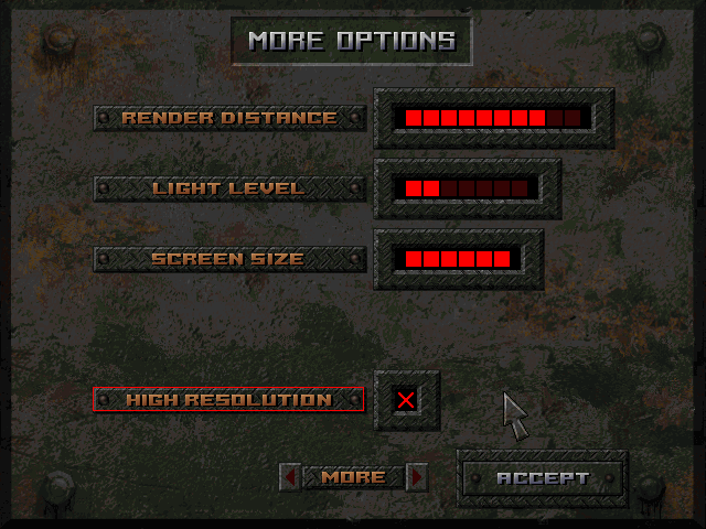 Screenshot of Necrodome (Windows, 1996) - MobyGames