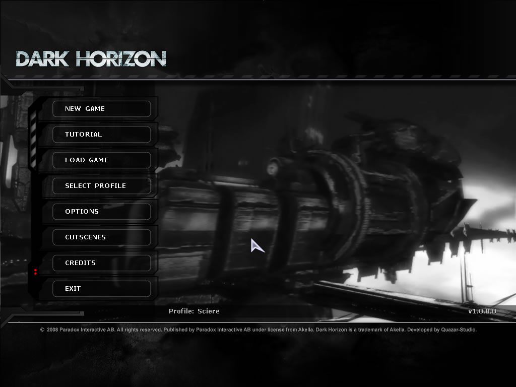 Screenshot of Dark Horizon (Windows, 2008) - MobyGames