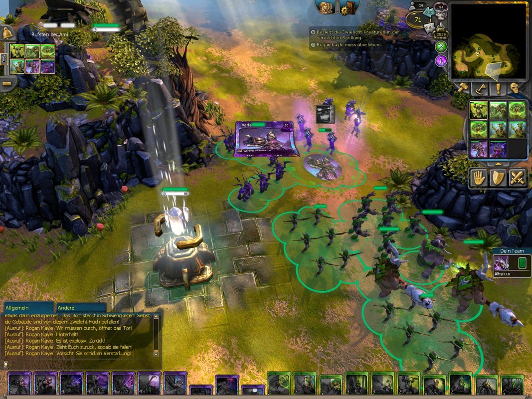Screenshot of BattleForge (Windows, 2009) - MobyGames