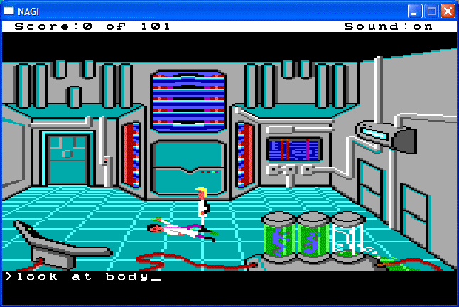 Screenshot of Space Quest 0: Replicated (Windows, 2003) - MobyGames