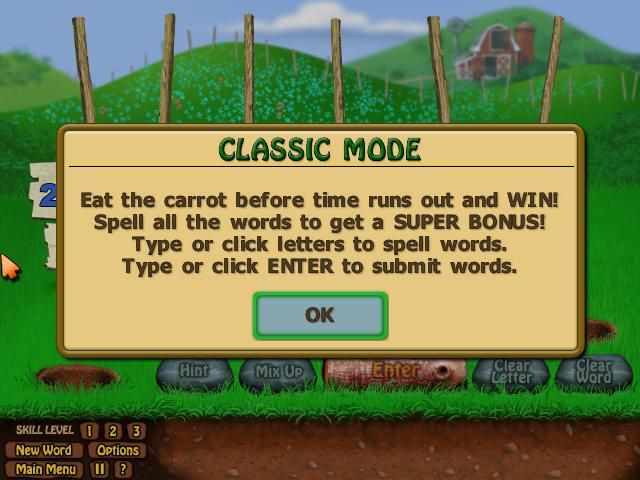 Screenshot of Word Whomp To Go (Windows, 2004) - MobyGames
