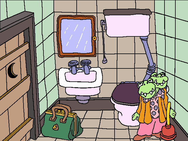 Screenshot of Gahan Wilson's The Ultimate Haunted House (Windows 16-bit ...