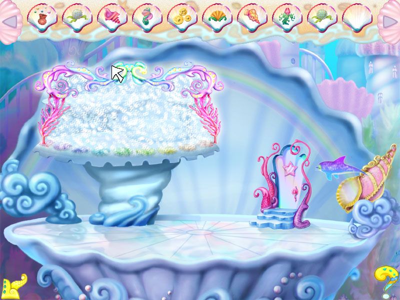 Screenshot of Barbie Mermaid Adventure (Windows, 2004) - MobyGames