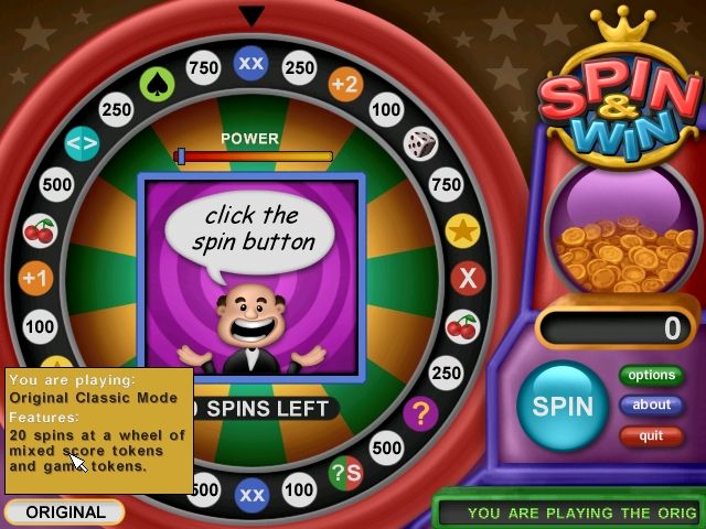 Screenshot of Spin & Win (Windows, 2004) - MobyGames