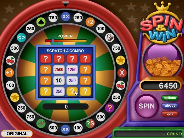 Screenshot of Spin & Win (Windows, 2004) - MobyGames