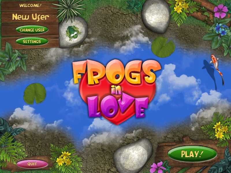 Screenshot of Frogs in Love (Windows, 2009) - MobyGames