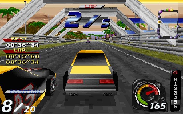 Screenshot of Speed Haste (DOS, 1995) - MobyGames