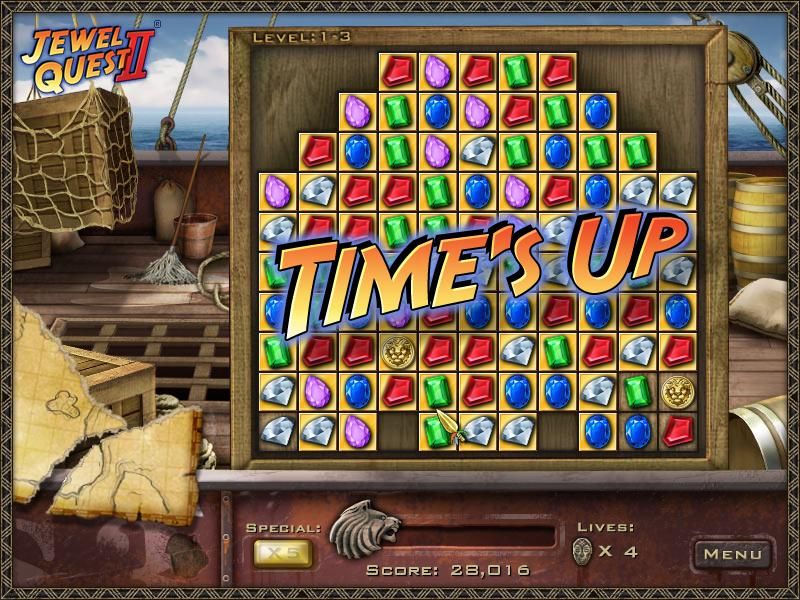 Screenshot of Jewel Quest II (Windows, 2007) - MobyGames