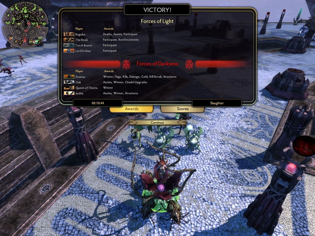 Screenshot Of Demigod Windows 2009 Mobygames