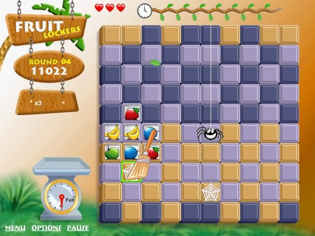 Screenshot of Fruit Lockers (Windows, 2005) - MobyGames