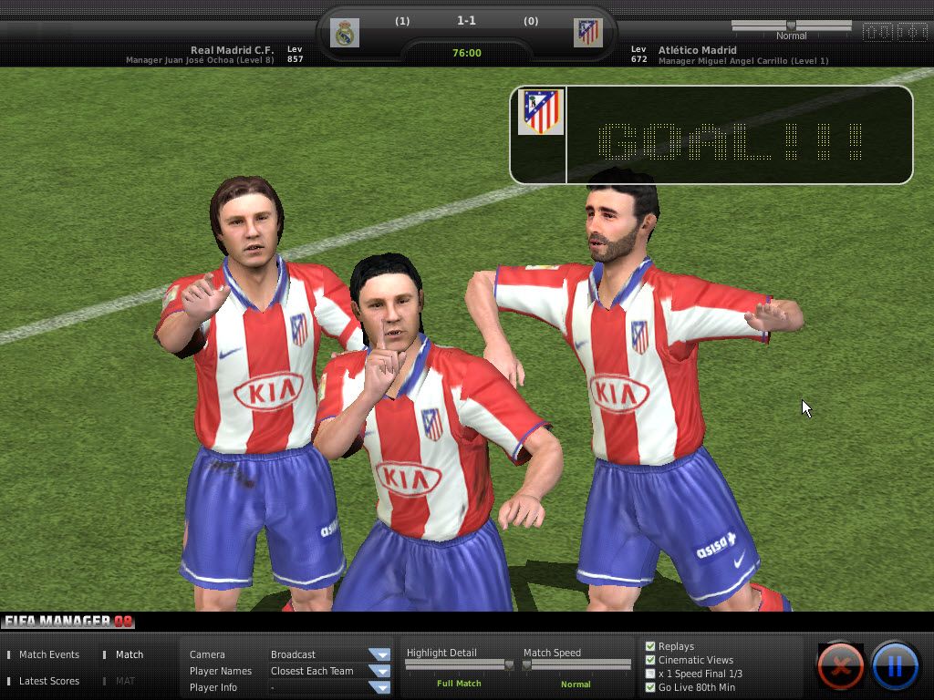 Screenshot of FIFA Manager 08 (Windows, 2007) - MobyGames