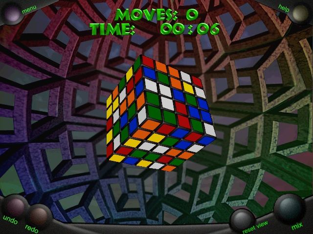 Screenshot of Rubik's Games (Windows, 1999) - MobyGames