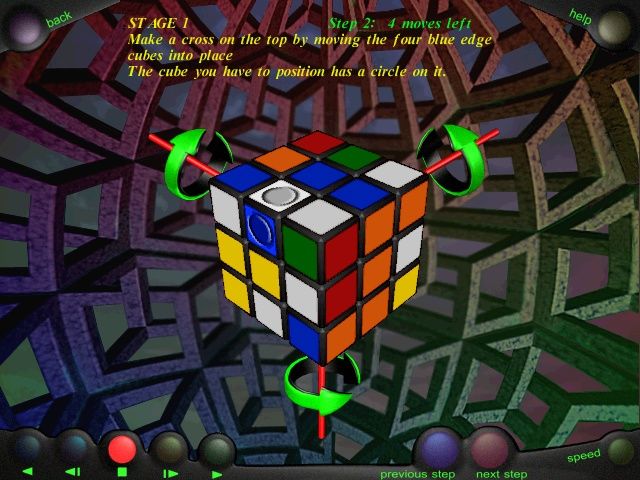 Screenshot of Rubik's Games (Windows, 1999) - MobyGames