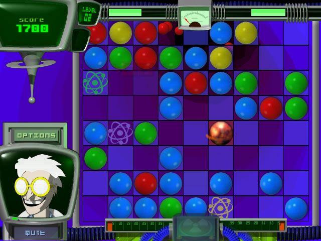 Screenshot of Atomica Deluxe (Windows, 2001) - MobyGames
