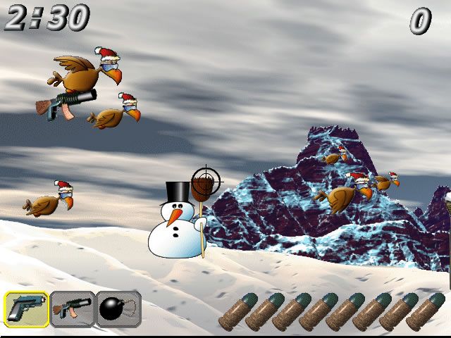 Screenshot of Chicken Shoot (Windows, 2000) - MobyGames