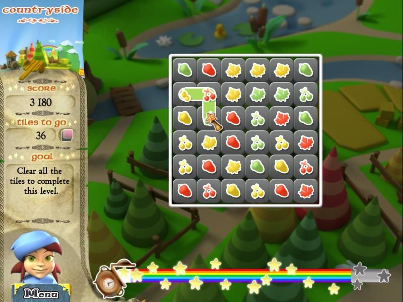 Screenshot of Color Trail (Windows, 2007) - MobyGames