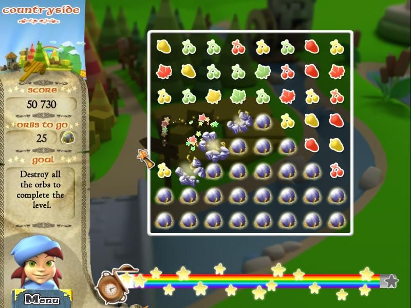 Screenshot of Color Trail (Windows, 2007) - MobyGames