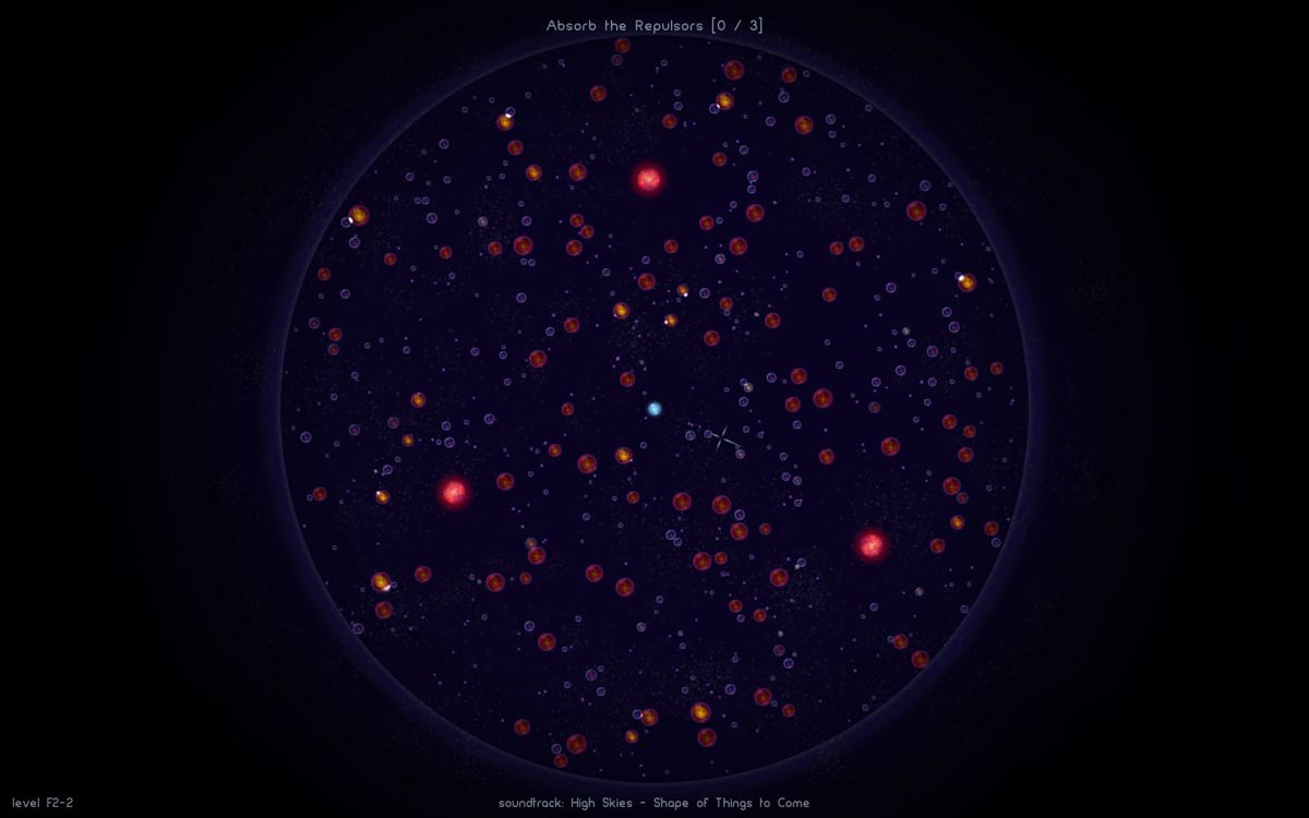 Screenshot of Osmos (Windows, 2009) - MobyGames