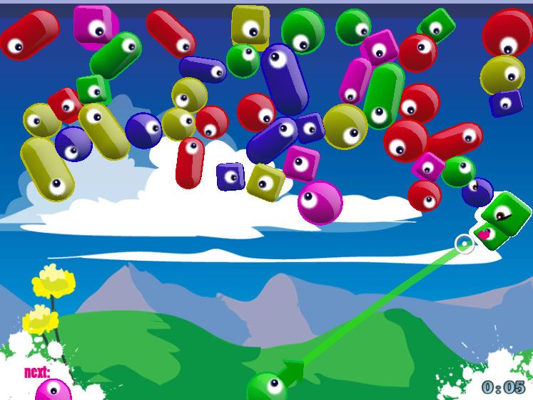 Screenshot of Splume (Browser, 2007) - MobyGames